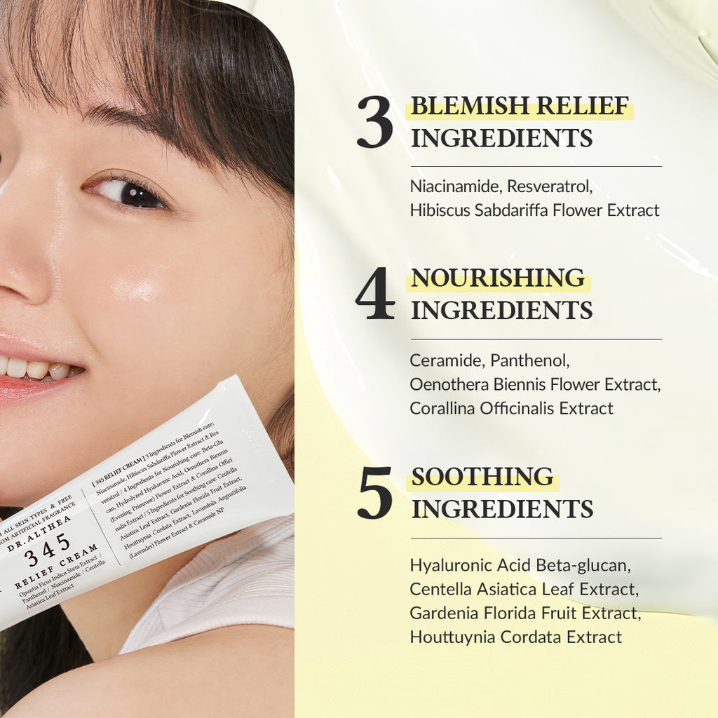 Dr.Althea 345 Relief Cream 50ml - Derma Roller Systems SA