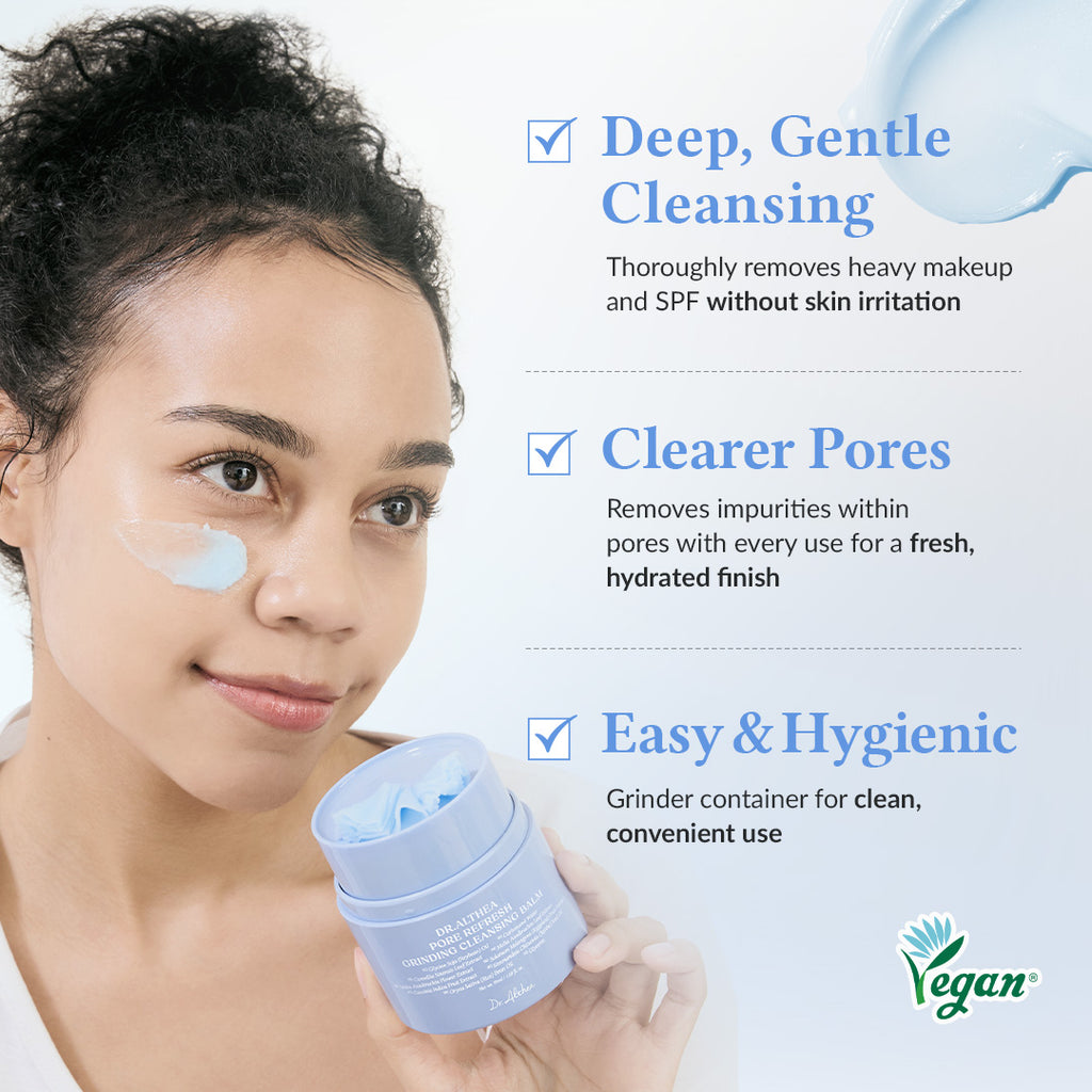 Pore Refresh Grinding Cleansing Balm | Cleansing Cream with Green Tea ...