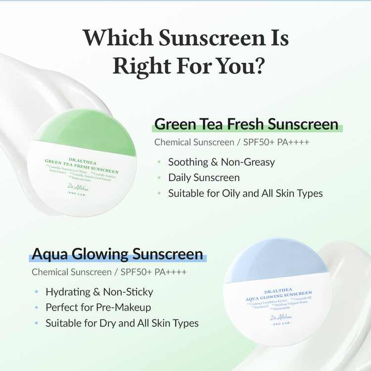 Dr.Althea Green Tea Fresh Sunscreen | Best Korean Sunscreen for Face ...