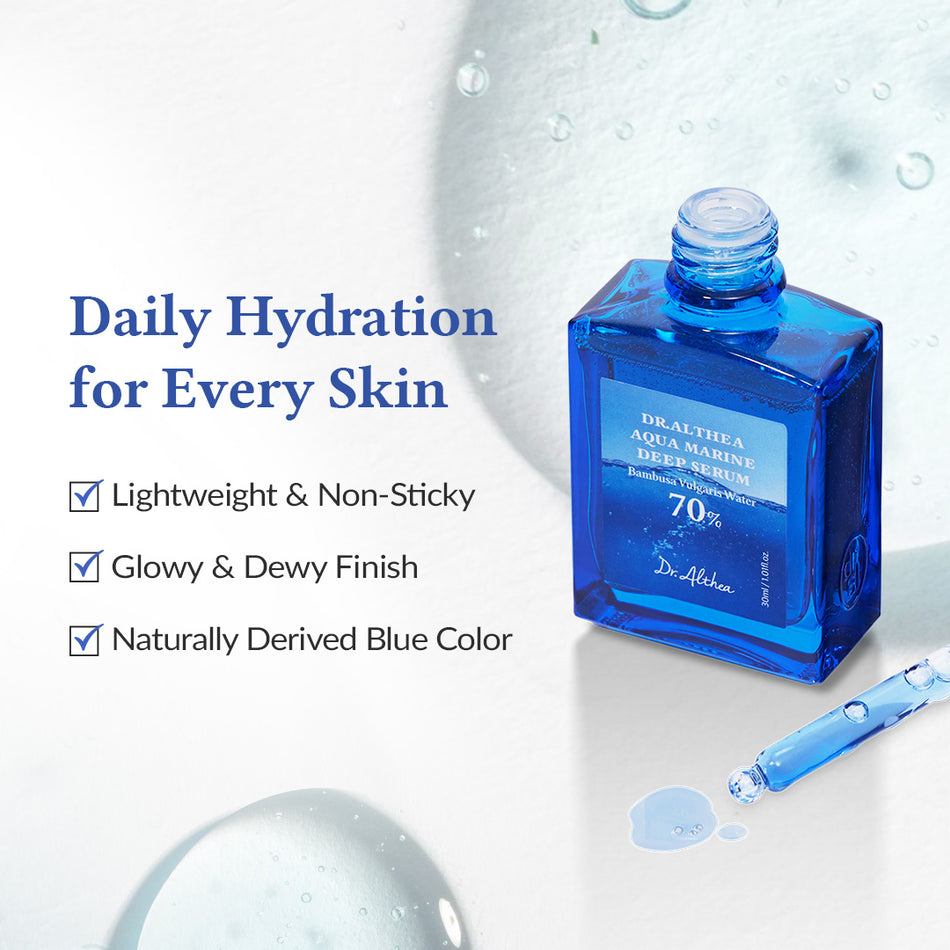 Dr.Althea Aqua Marine Deep Serum | Hyaluronic Acid Face Serum | Korean ...