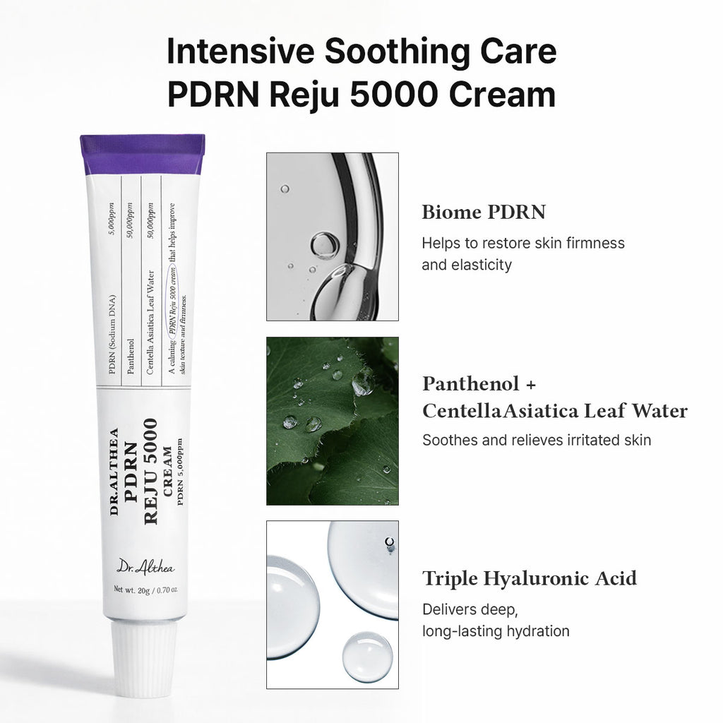 Dr.Althea PDRN Reju 5000 Cream | Instant Relief with PDRN, Panthenol ...