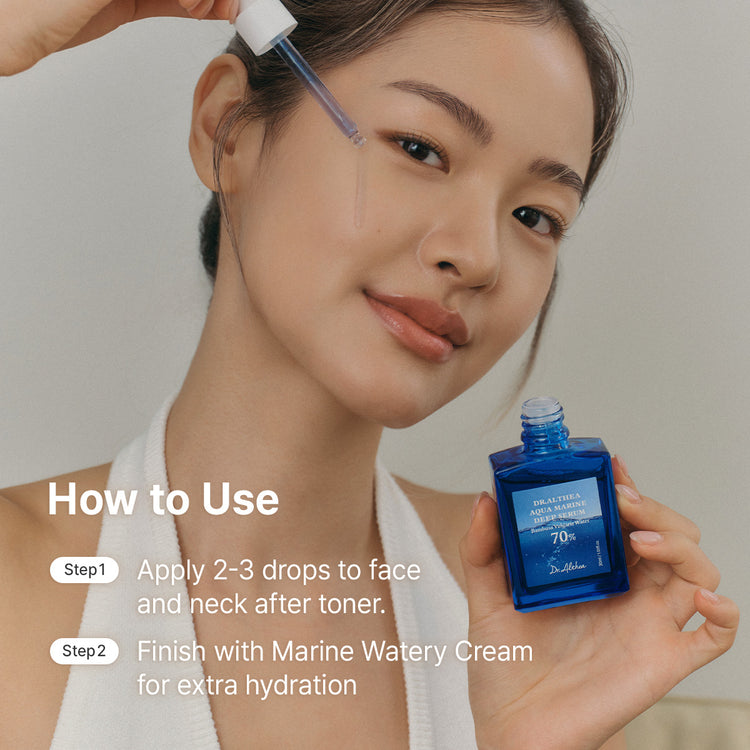 Dr.Althea Aqua Marine Deep Serum | Hyaluronic Acid Face Serum | Korean ...